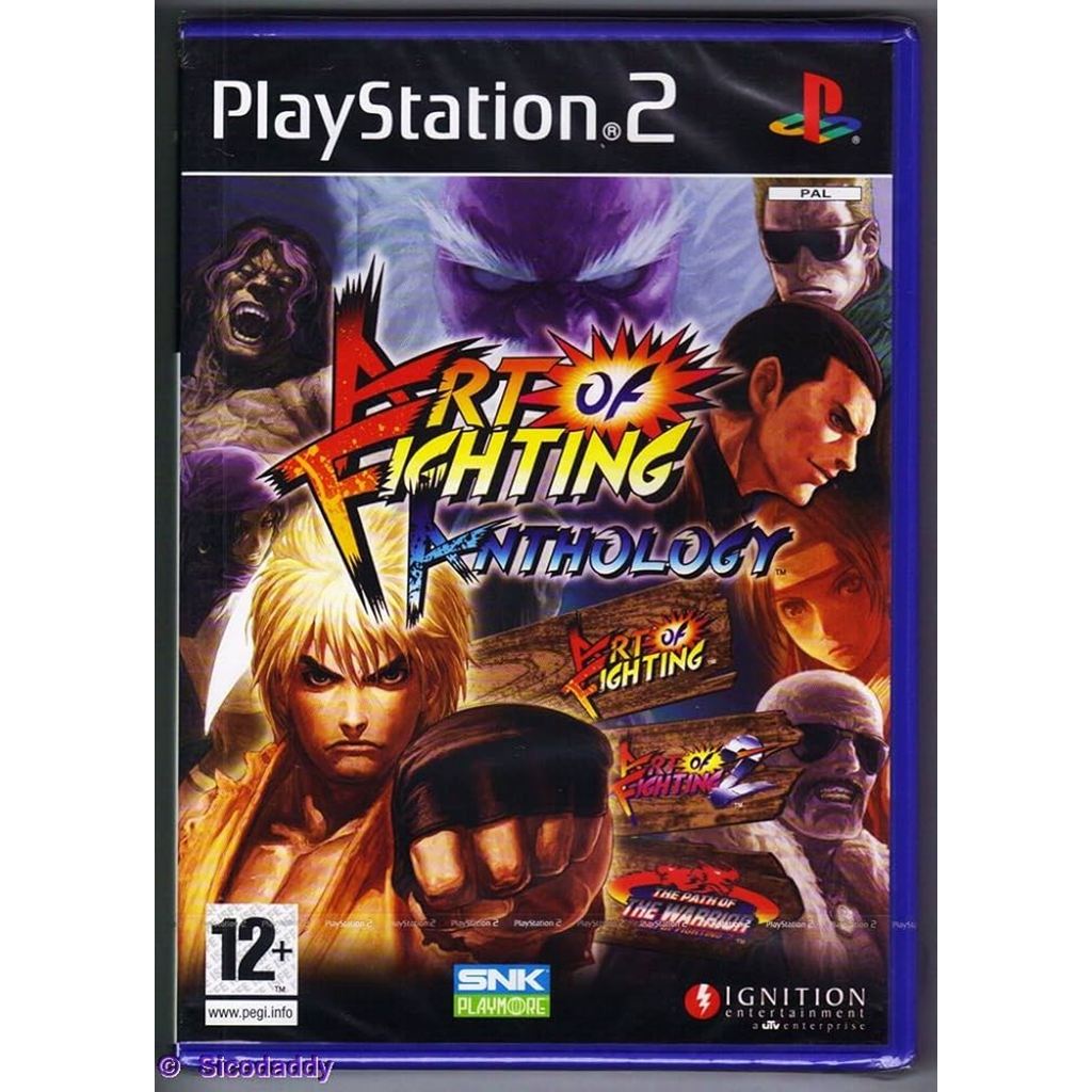 PS2 DVD game Art of Fighting Anthology | Shopee Malaysia