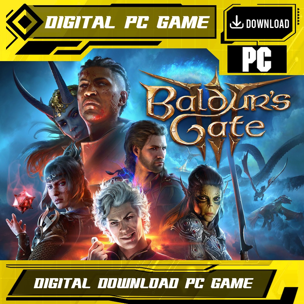 Baldur's Gate III / Baldurs Gate 3 Deluxe Edition (2023) | Shopee Malaysia