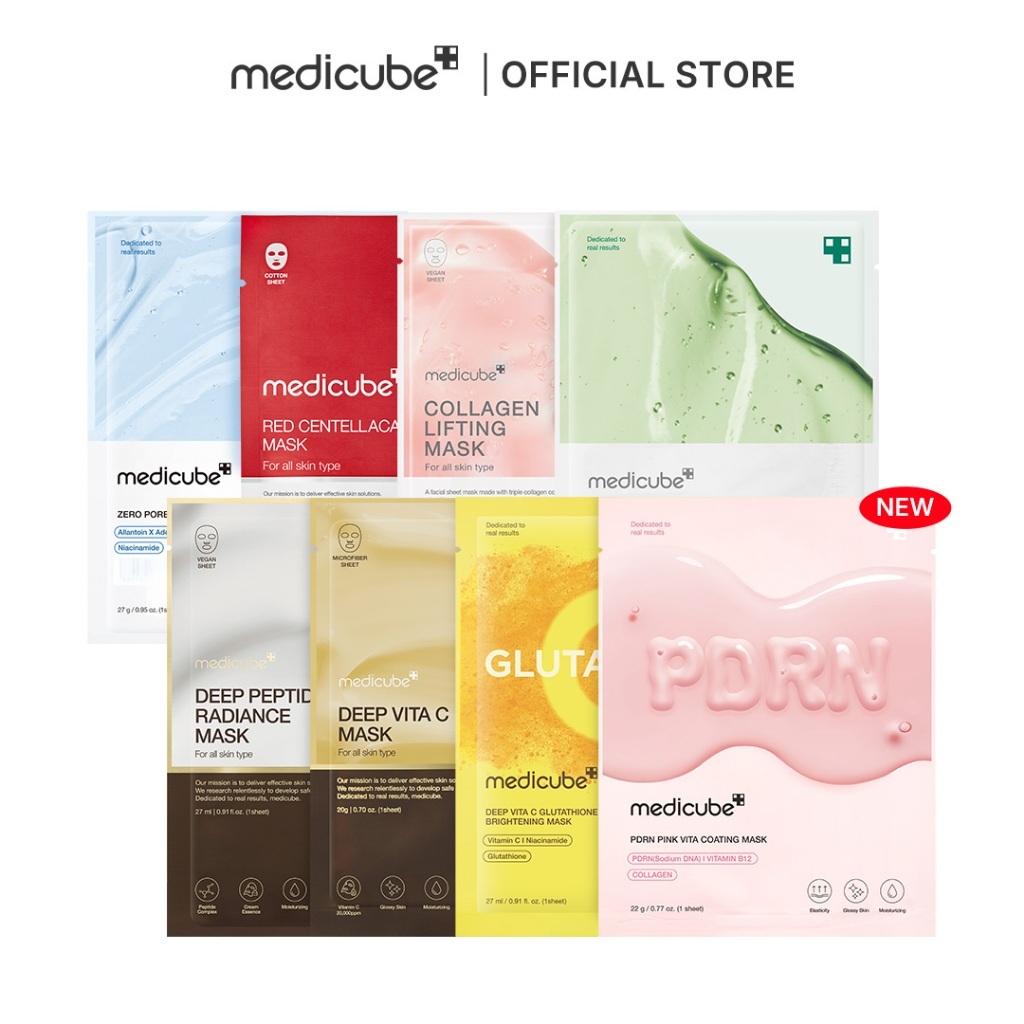 [medicube official] BEST medicube Mask Sheet Collection | Collagen ...