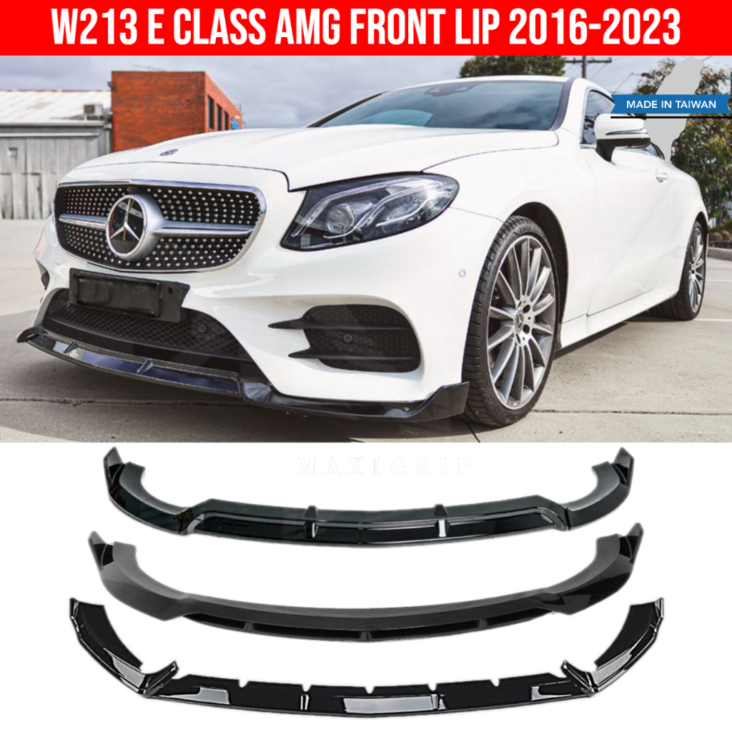 Mercedes Benz E class W213 Facelift C238 coupe AMG front lip skirting ...
