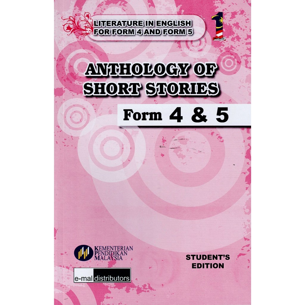 Buku Teks Anthology Of Short Stories Form 4 & Form 5 Text Book (English ...