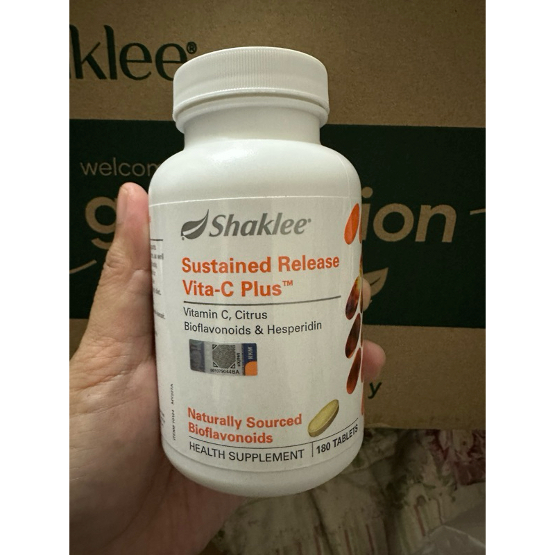 Shaklee Sustained Release Vita-C Plus (180tab) BioC Plus All Day ...