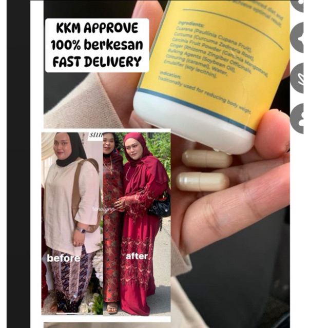 Pill Tahan lapar lost weight KKM APPROVED (noufa pills) | Shopee Malaysia