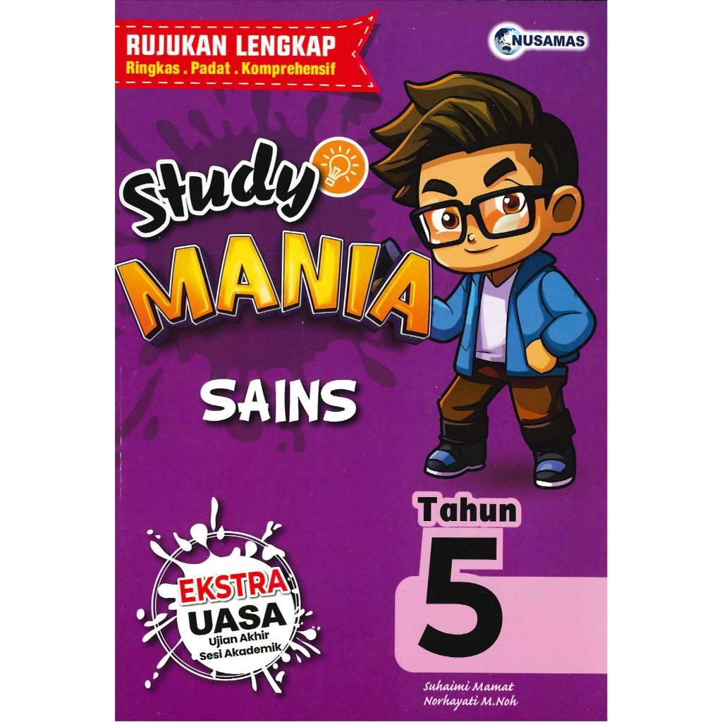 STUDY MANIA RUJUKAN LENGKAP TAHUN 5 KSSR - SAINS | Shopee Malaysia