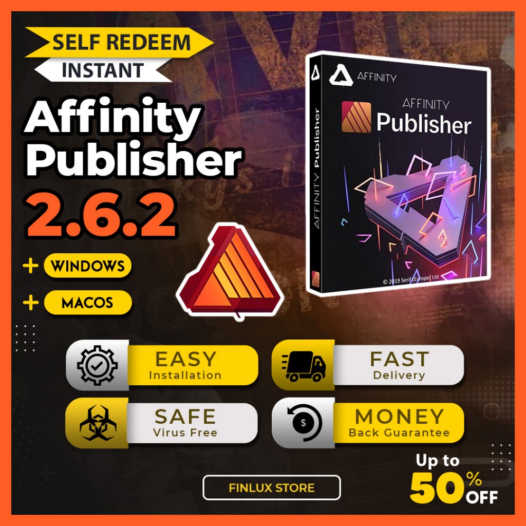 [SELF REDEEM] Serif Affinity Publisher v2.6.2 Latest Update 2025 ...