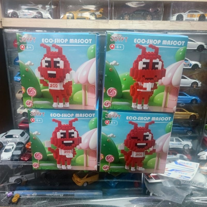 set brick mascot eco shop semut | Shopee Malaysia