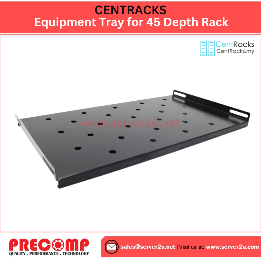 [READY STOCK] CentRacks Equipment Tray for 45cm/60cm Depth Rack ...
