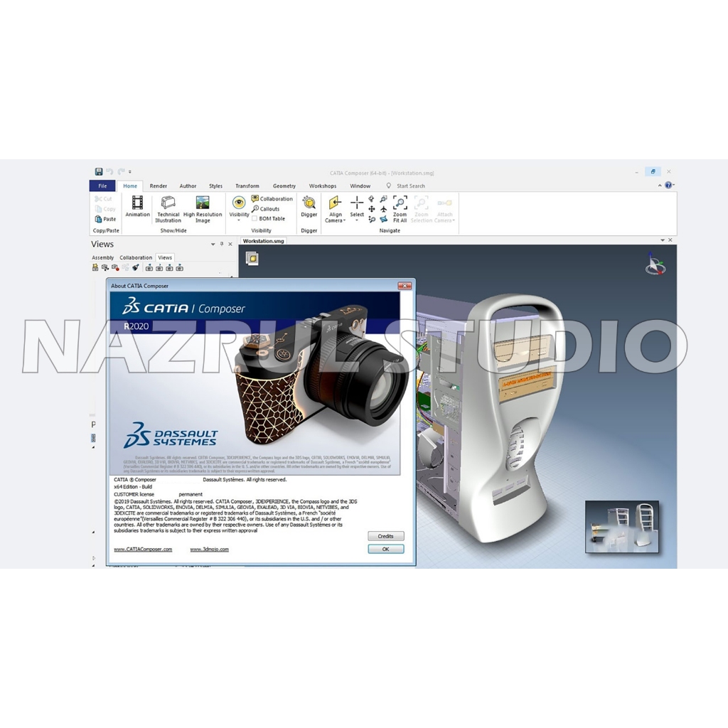 DS CATIA Composer R2024 / R2023 Full Version Crack | Shopee Malaysia