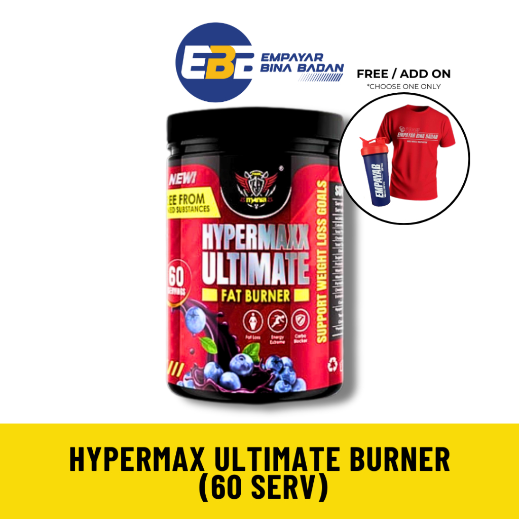 HYPERMAXX Fat Burner POWER MANIA 300G | Shopee Malaysia