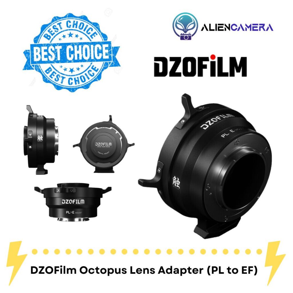 DZOFilm Octopus Lens Adapter (PL to EF) | Shopee Malaysia