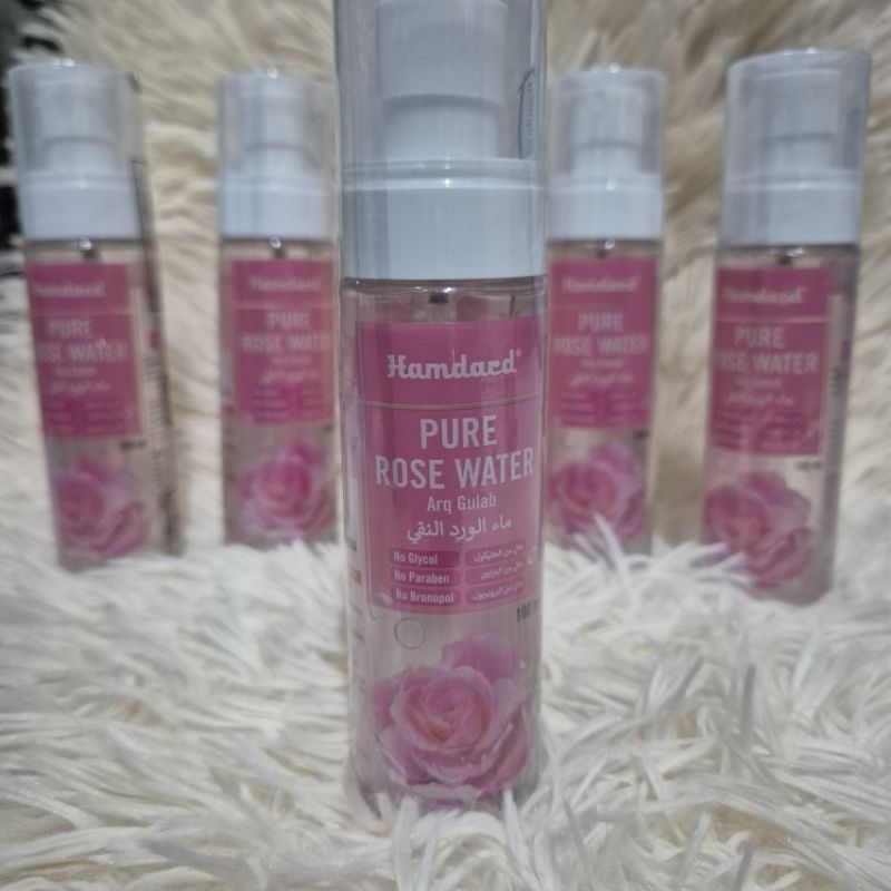 HAMDARD PURE ROSE WATER ARQ GULAB 100ML / NATURAL DISTILLATE OF FRESH ...