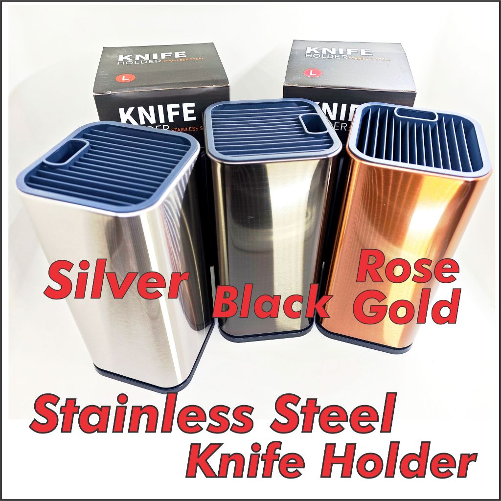 Knife Holder Knife Container Knife Storage Pisau Alat Dapur 100% ...
