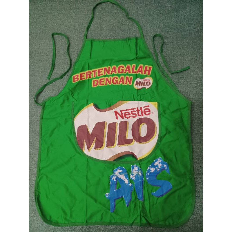 Milo Ais Apron - Bertenagalah dengan Milo | Shopee Malaysia