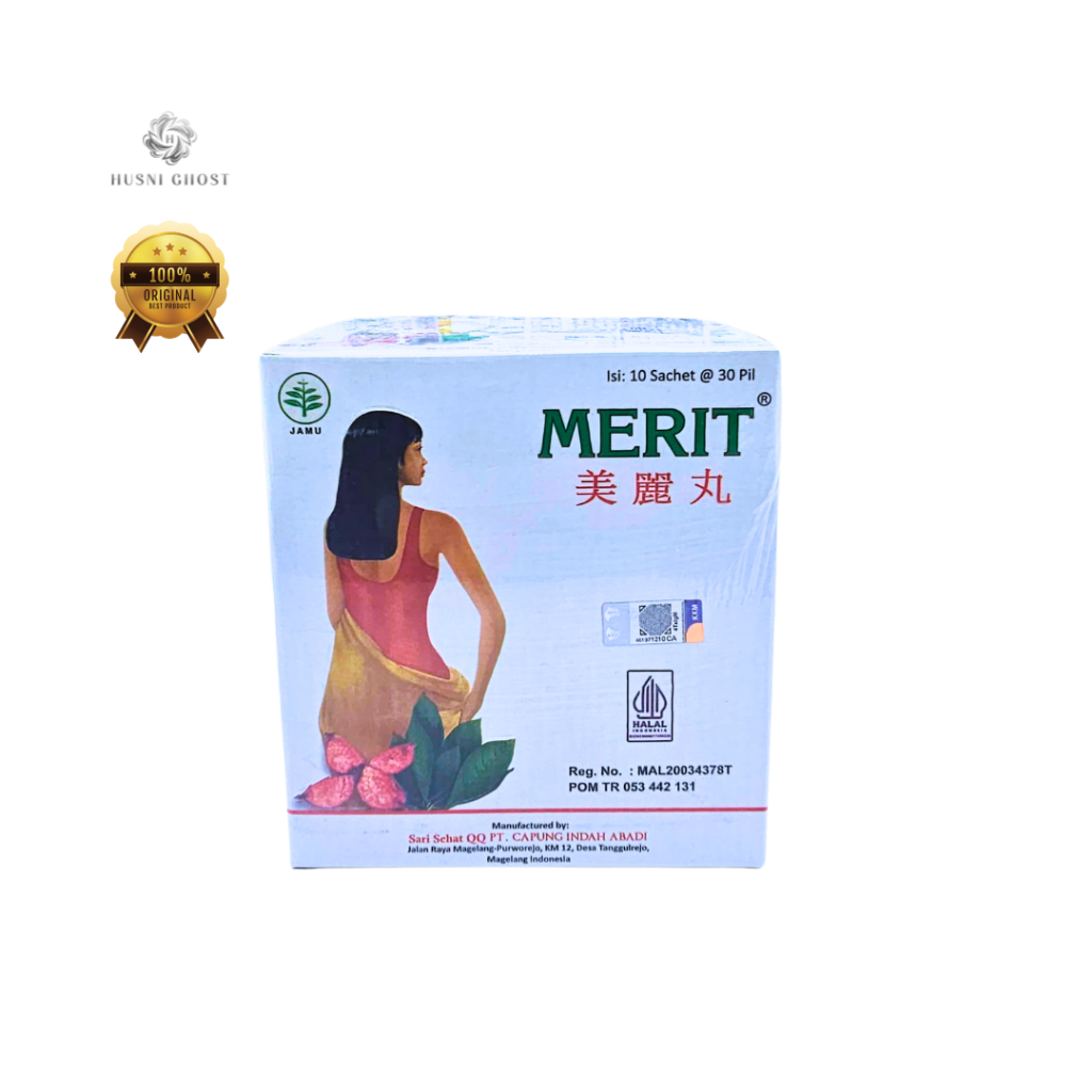 Merit Pil jamu 10 Sachet @ 30 kapsul 100% Original Lulus KKM Produk ...