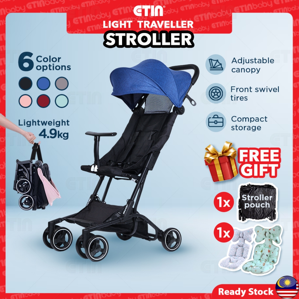 ETIN Traveller Baby Stroller Foldable Ultra Light Weight Newborn ...