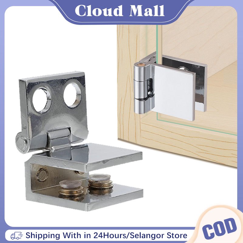 5-6mm Glass Door Hinges Cabinet Hinge Glass Door Clamp Bracket Engsel ...