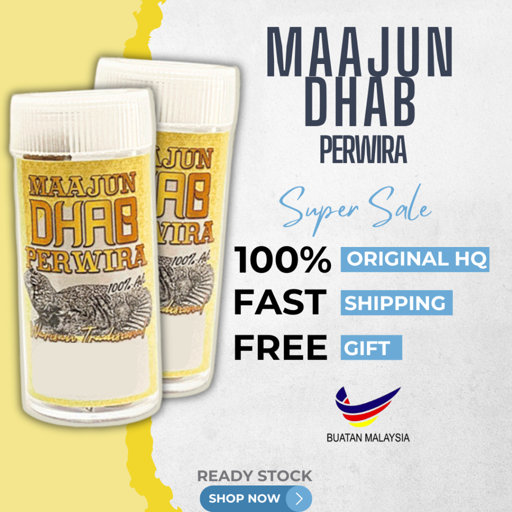 [100% ORIGINAL] MAAJUN DHAB PERWIRA TERBAIK UNTUK LELAKI 3 SERANGKAI ...
