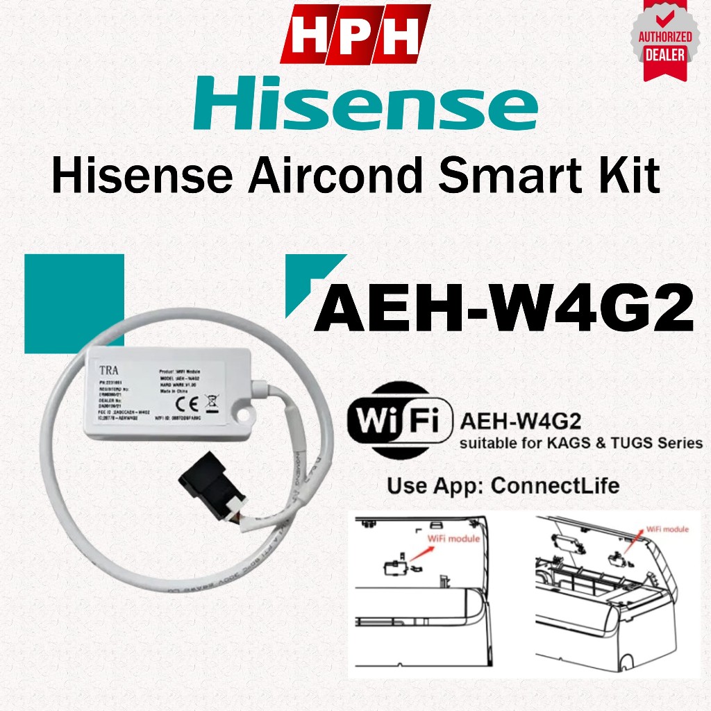 Hisense Original WIFI Kit Smart Kit Dongle Wireless Connect Life AEH ...