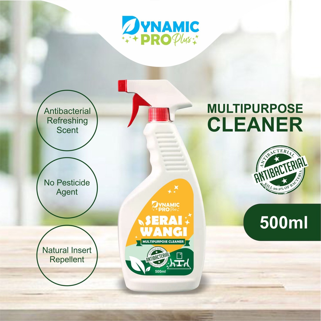Dynamic Pro Plus - Multipurpose Cleaner Spray | Antibacterial | Serai ...