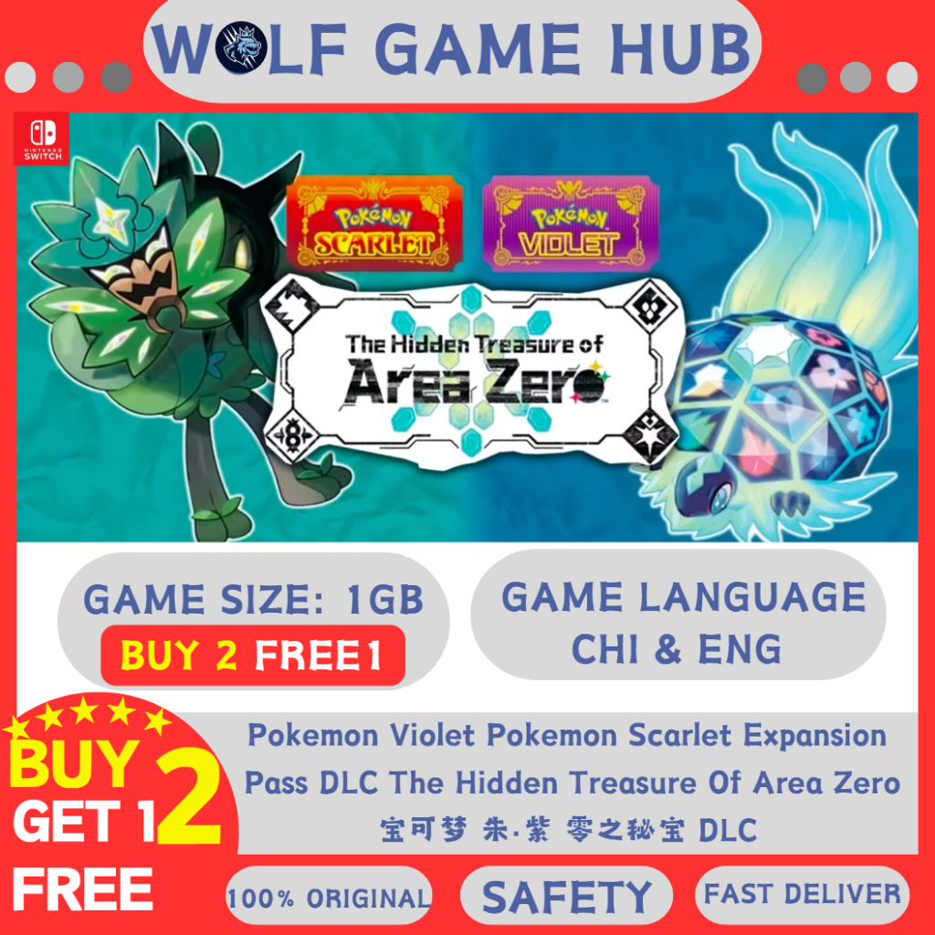 Pokemon Violet Pokemon Scarlet Expansion Pass DLC The Hidden Treasure ...