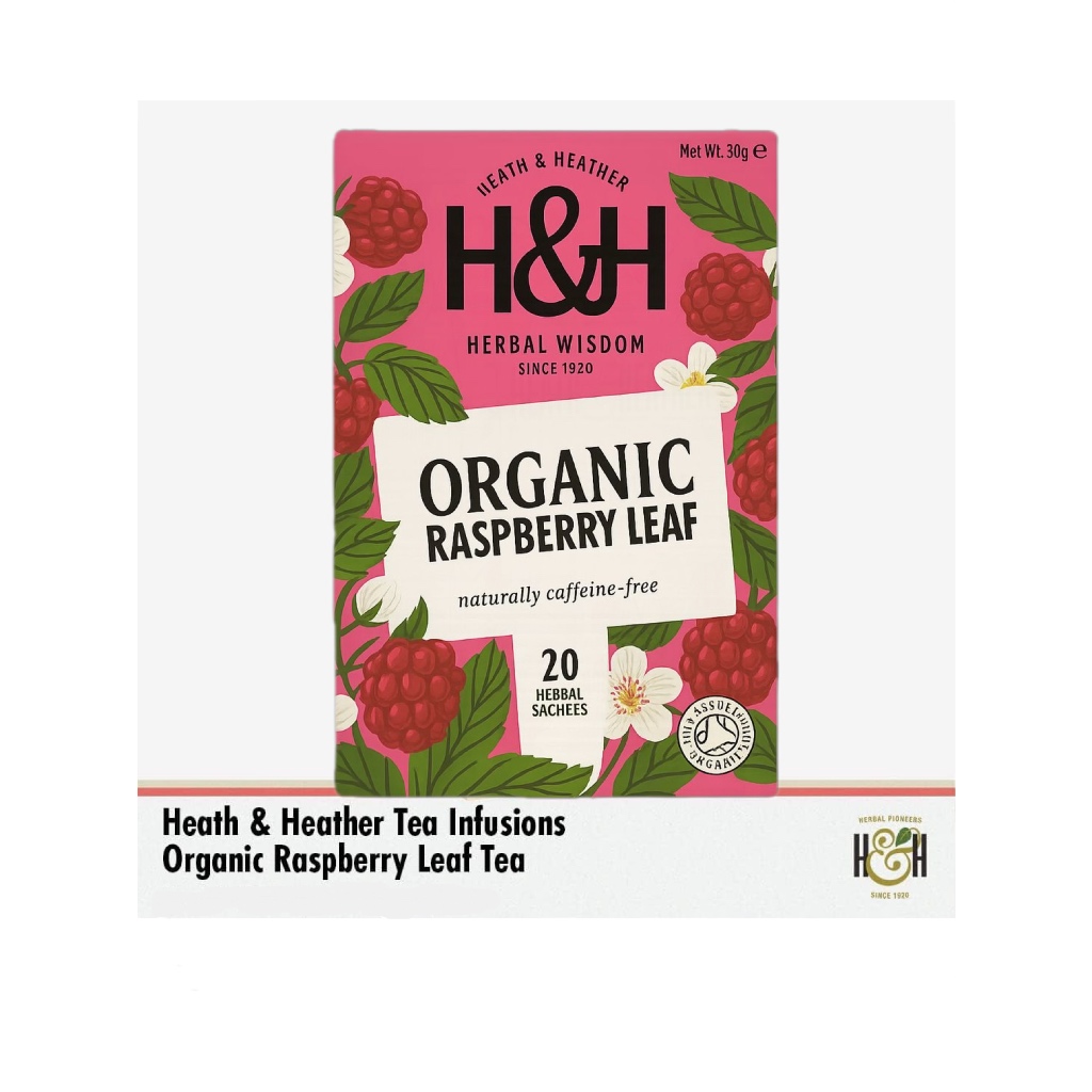 Heath Heather Organic Raspberry Leaf Tea 20 Bag Exp: Jan 2028 | Shopee ...
