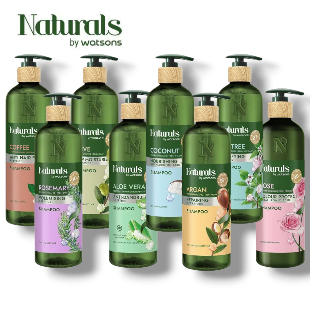 Naturals by Watsons Shampoo (490ml) | Shopee Malaysia