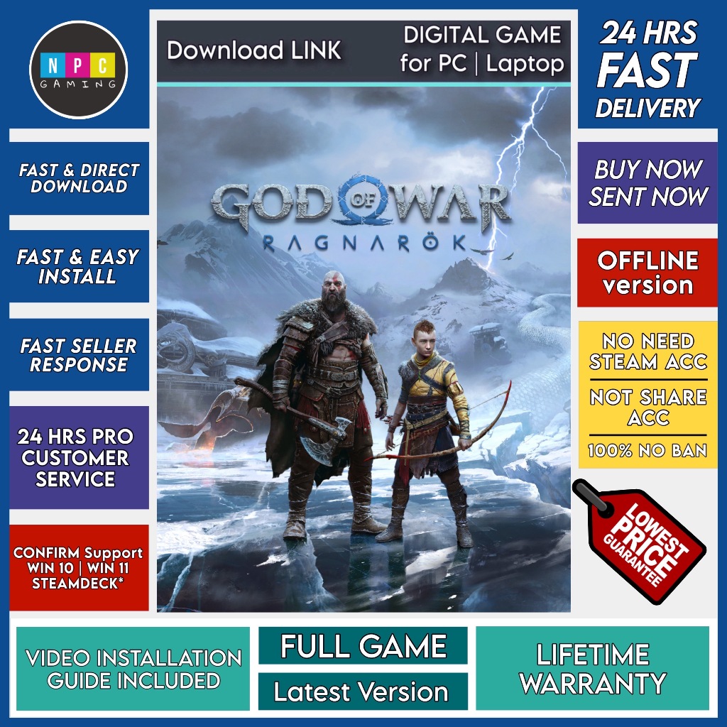 [PC Game] God of War Ragnarok Deluxe Edition - Offline [Fast Digital ...
