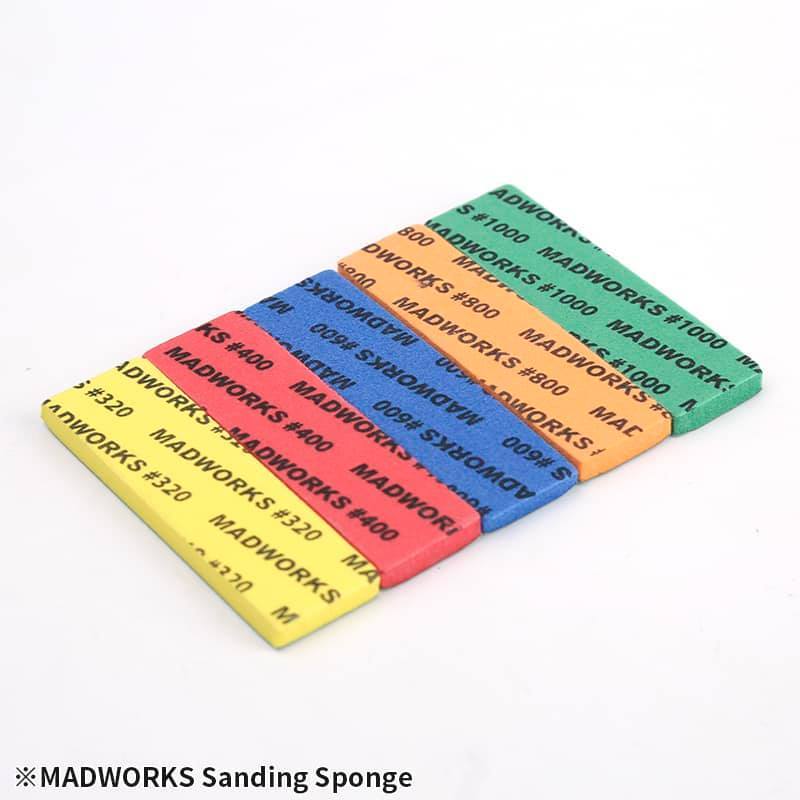 MADWORKS 3mm Sanding Sponge [#320 - #3000] - 10pcs | Shopee Malaysia