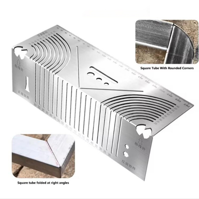 Multifunctional Square Tube Rounded Corner Drawing Tool And Multi ...