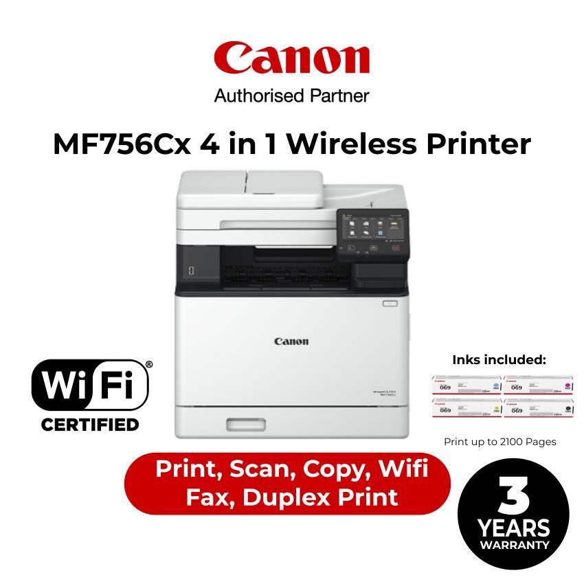 Canon imageCLASS MF756CX All-In-One Colour Laser Printer (Print,Scan ...