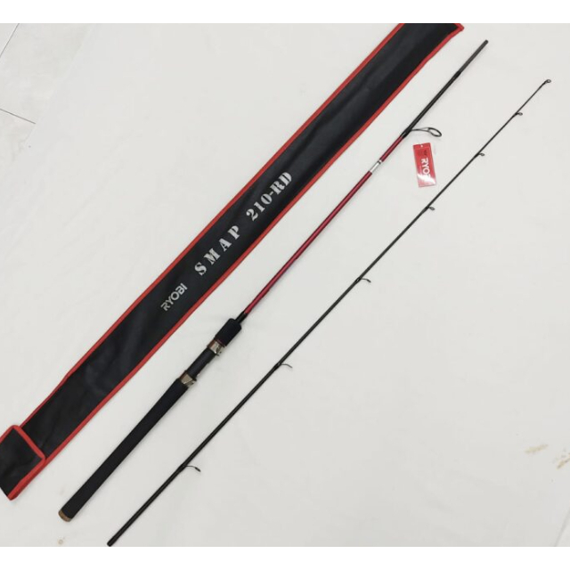 RYOBI SMAP SPINNING FISHING ROD (RED/BLUE) | Shopee Malaysia