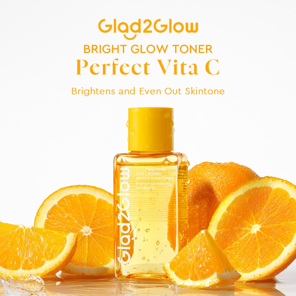 【New Launch】Glad2Glow JEJU Tangerine Vitamin C Power Toner Brightening ...