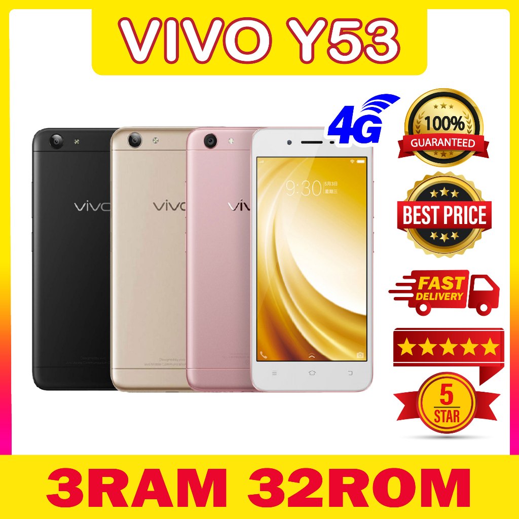 VIVO Y53 | 3+32 | INTERNET 4G | Shopee Malaysia