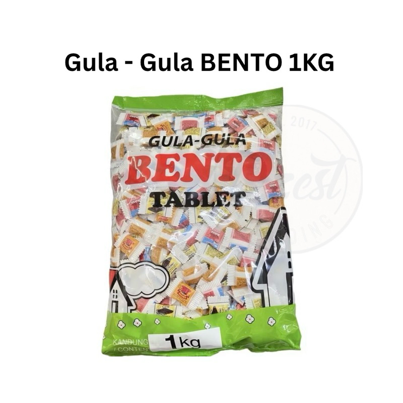 Gula-gula Bento Tablet Candy 500g / 1KG | Shopee Malaysia