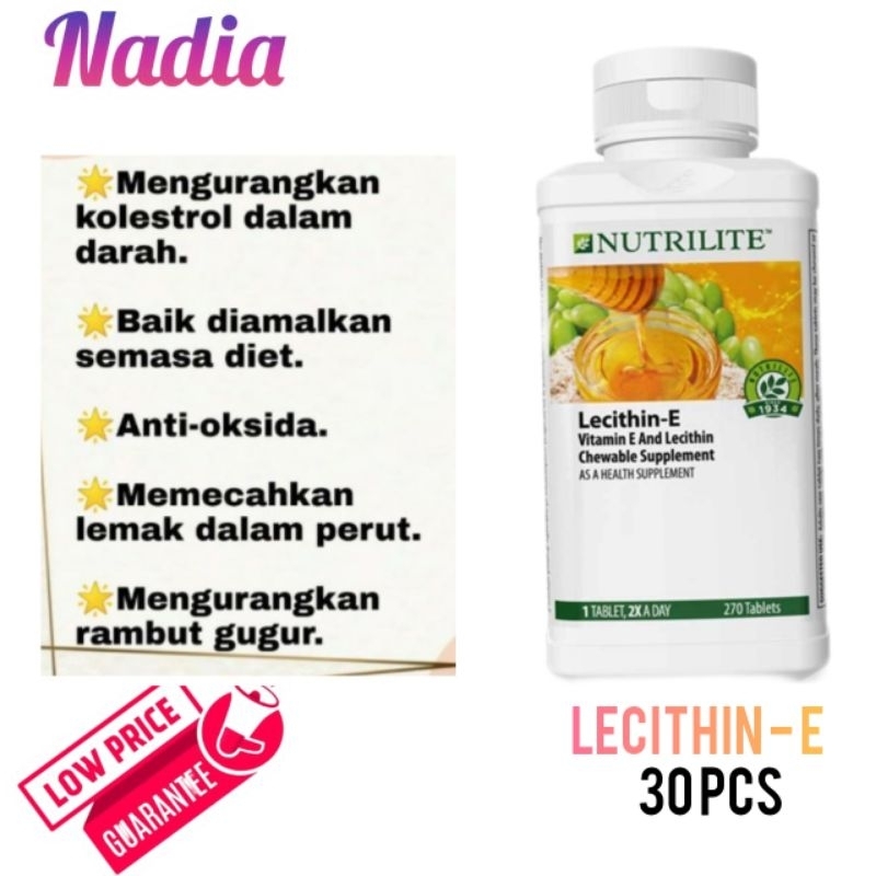 NUTRILITE** Lecithin -E** (30biji) | Shopee Malaysia