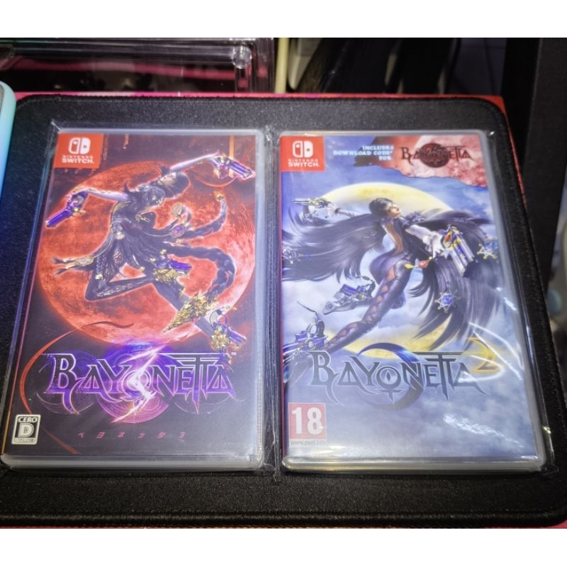 Nintendo Switch Bayonetta 2/3 Video Game Box Cover Art, game not ...