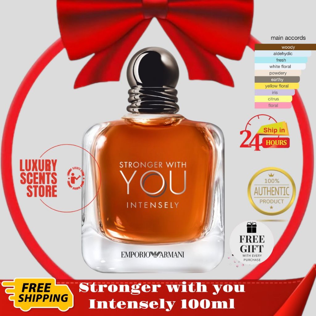 💯% Original Best Men Perfume Stronger With You Intensly 100ml Perfume ...