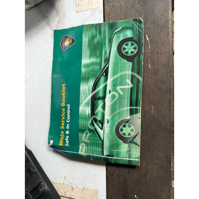 Proton Waja Service Book Collection Collector Vintage | Shopee Malaysia