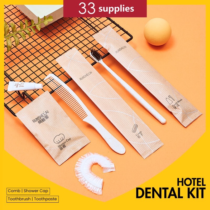 Disposable Hotel Dental Kit / Toothbrush For Hotel Toothpaste Mini Ubat ...