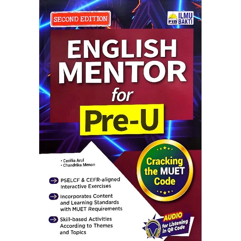 BUKU STPM - ENGLISH MENTOR FOR PRE-U CRACKING THE MUET CODE -SECOND ...