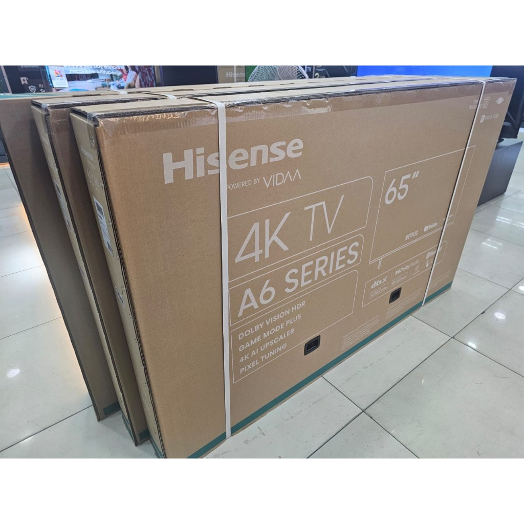 ( 65" RM 1999) HISENSE 50" 55" 65" 70" 4K UHD Smart TV 50A6100K ...