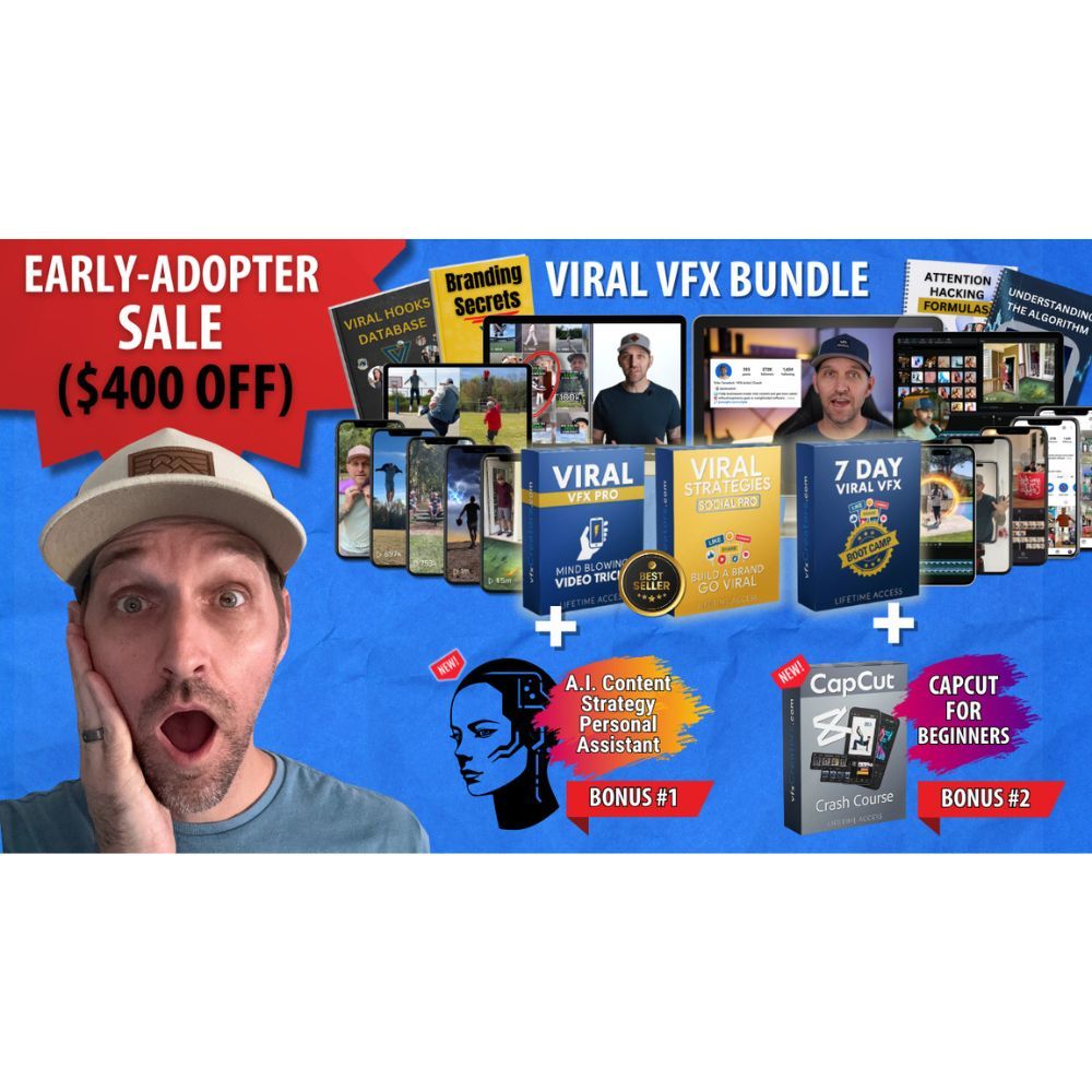 [Video Course] Viral VFX Program by Tyler Tometich | Shopee Malaysia