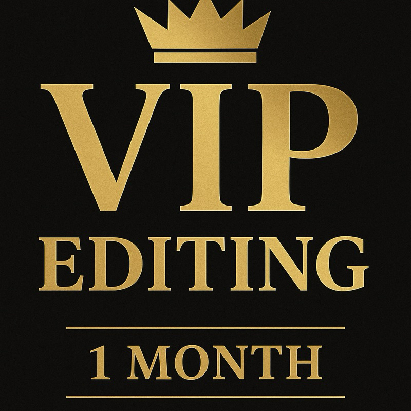 VIP EDITING 1 MONTH [CC] | Shopee Malaysia