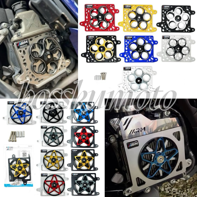 VARIO125 VARIO150 ADV150 PCX150 RADIATOR COVER COOLANT NET ARUMI ARM ...