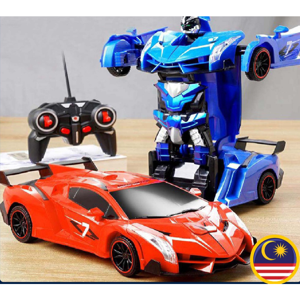 [Shopee Choice] Car Control Large Car 24CM Deformation Car Kereta ...
