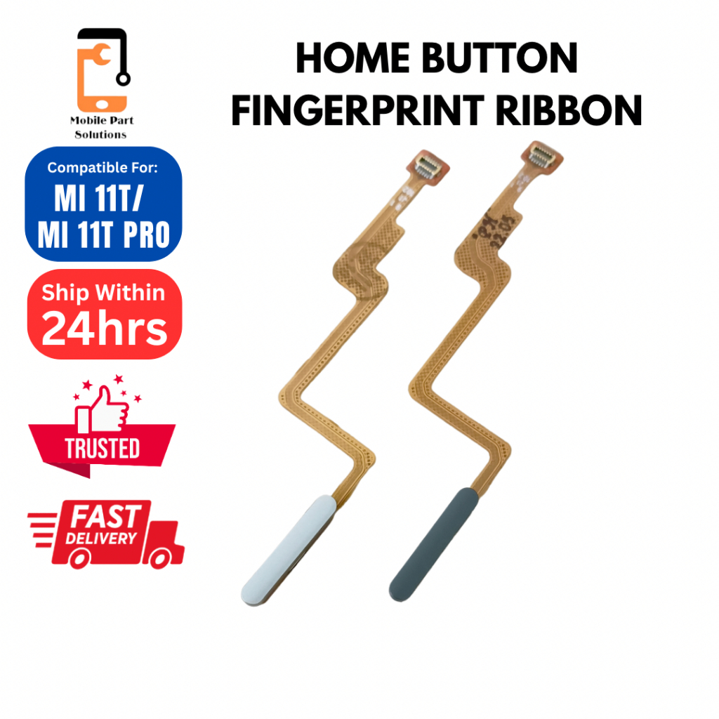 [MPS]Home Button Fingerprint Ribbon for Mi 11T / Mi 11T Pro ...