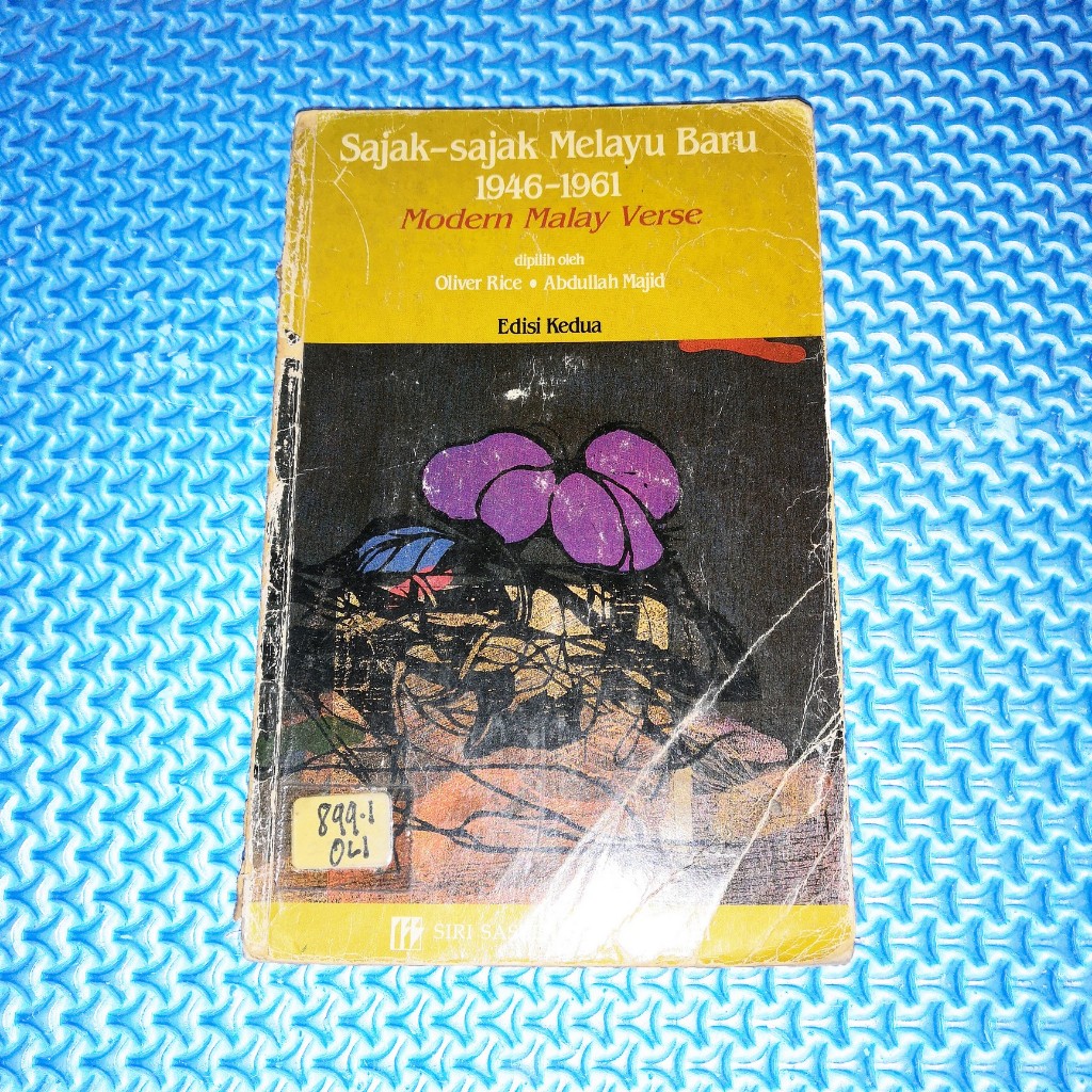 Vintage 1987 Sajak-Sajak Melayu Baru 1946-1961 / Modern Malay Verse Edisi Kedua | Shopee Malaysia