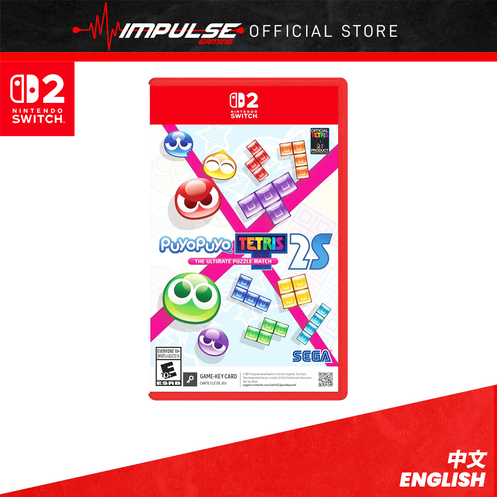 [PREORDER] NSW2 Nintendo Switch 2 PUYO PUYO TETRIS 2S Chi/Eng 魔法气泡™ 特趣思 ...