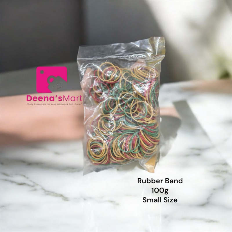 Rubber Band Small Size 100g | Getah Ikat Bulat | Getah Supik |Getah ...