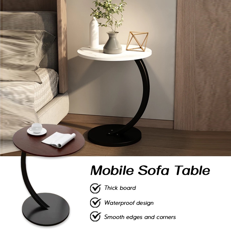 Simple Corner Modern Living Room Small Coffee Tea Table Sofa Bedroom ...